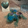 Resin Frog With Real Flowers - Etsy