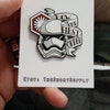 The Loyal Trooper First Order Stormtrooper Helmet 1.5'' Soft Enamel ...