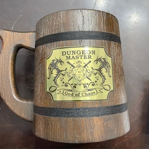 Dungeons and Dragons, Dungeon Master Personalized Mug, I Am DM That's ...