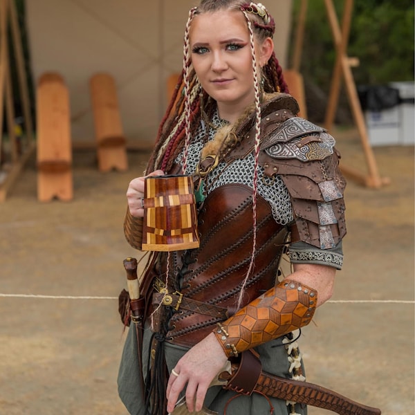 Chainmail Overlap Skirt, Chainmaille Antique Silver Renfaire Aluminium ...