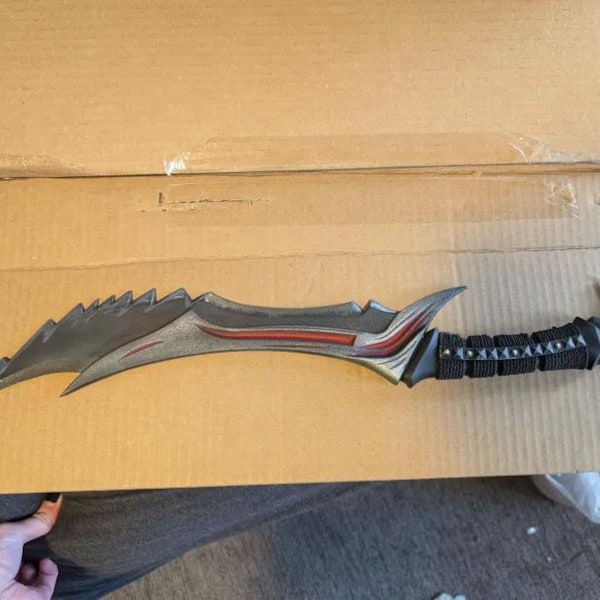 Steel Daedric Dagger - Full-size Unique Collectible Daedra Demon ...