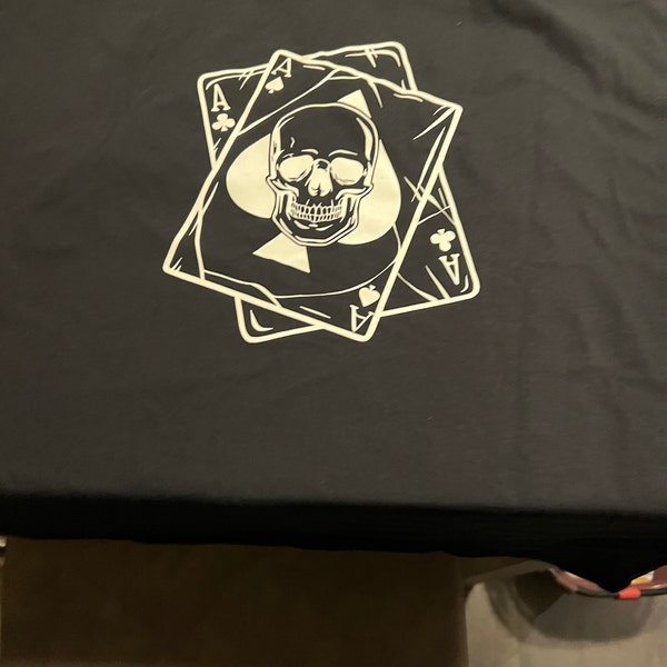Pocket Aces Skull Svg File | Ace Card Skull Svg | Skull Svg| Poker Svg ...