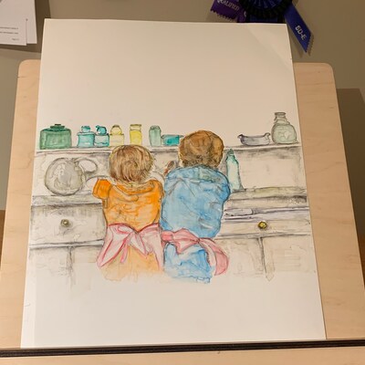 Drawing Board, Portable Lap Easel, Wooden Easel, Table Lap Easel ...