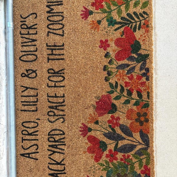 Aztec Pattern Welcome Mat | Tribal Design Doormat | Boho Entrance Rug ...