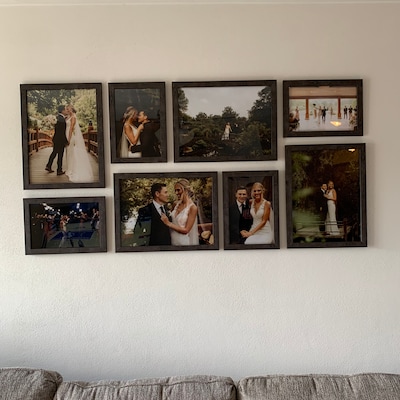 12 Piece Large Rectangle Gallery Wall Frame Set Modern Photo Frame Set ...