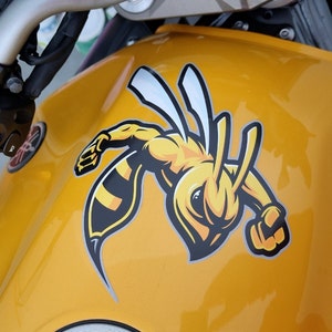 Decal Sticker Wasp Hornet Angry Stinger Attack Aggressive | Etsy
