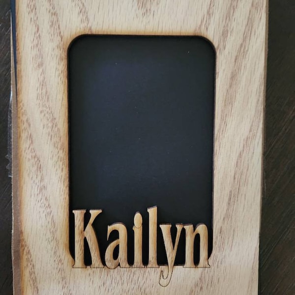 5x7 Name Frame - Personalized Picture Frames 5x7 Mats Inserts Custom ...
