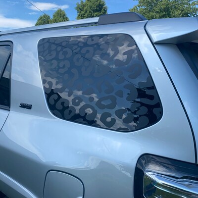 Fits 2010-2022 Toyota 4runner Leopard Cheetah Print 3rd Rear Window ...
