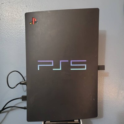 Retro PS5 Playstation 2 Logo Sticker, PS2 Logo Vinyl Decal Sticker for ...