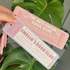 The Anti-social Book Club Bookmark Feminist Bookmark Bookmark Ticket ...