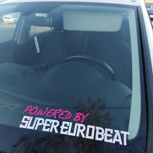 DEFINED Sunset JDM Style Vinyl Sticker Decal Drifting Midnight | Etsy