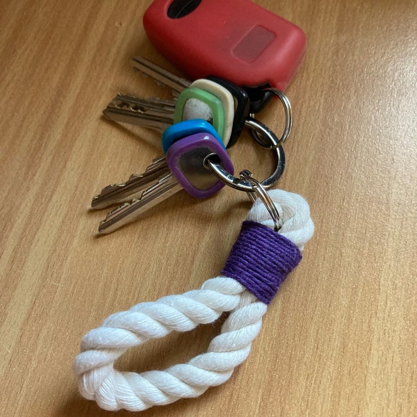 Rope Key Ring - Etsy