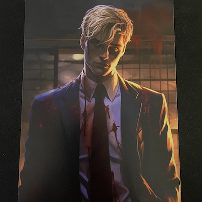 Jacks Blue Hair Photo Print Once Upon A Broken Heart - Etsy