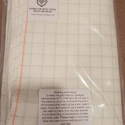 20ct Zweigart Easy Count Aida Gridded Cross Stitch Fabric - Etsy