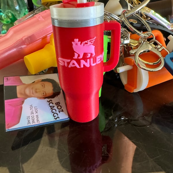 Valentines Edition Mini Stanley Inspired Tumbler Keychain, With Storage ...