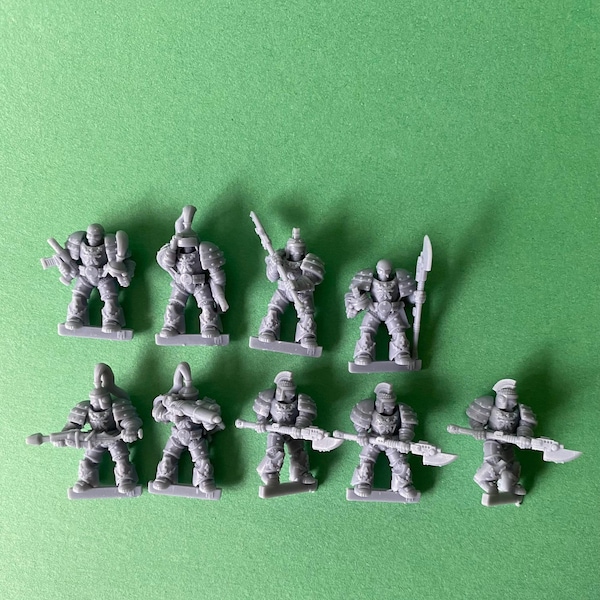 Space Fleet Shrimp Troopers - 28mm Scale 3D Printed Resin Miniatures ...
