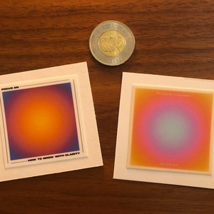 Focus Aura Sticker, Stickers, Stickers Aesthetic, Stickers Laptop ...