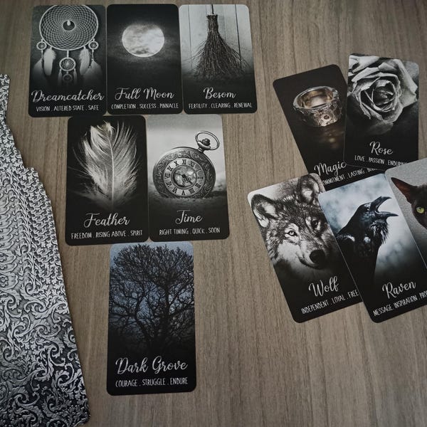 CUSTOM PREORDER: Victorian Steampunk Oracle Deck With Meanings Tarot ...