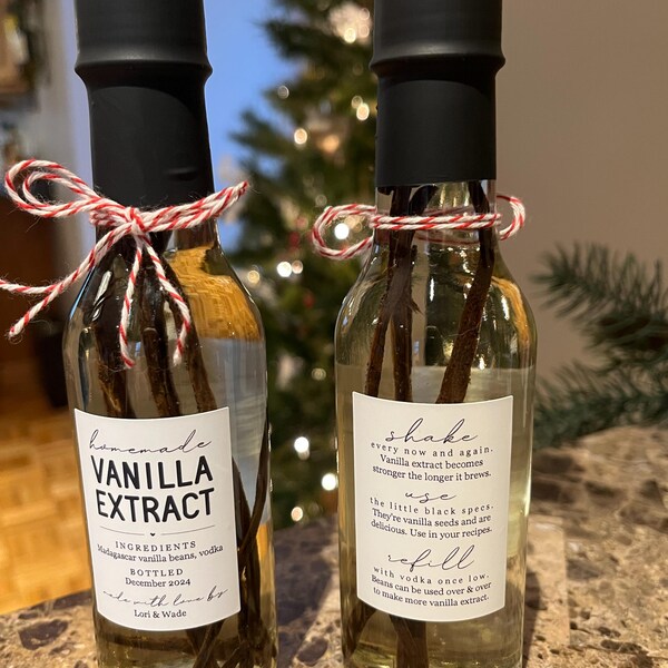 Homemade Kahlua Label Template - Printable Gift Sticker, Personalize ...