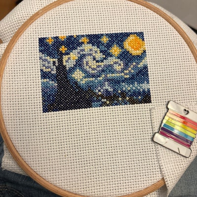 Medical Cross Stitch Pattern Hospital Needlepoint Public Health Cross ...