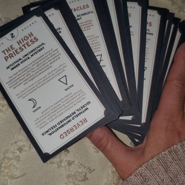 Tarotorial Classic Tarot Deck PDF | Printable 78 Cards + Study Guide ...