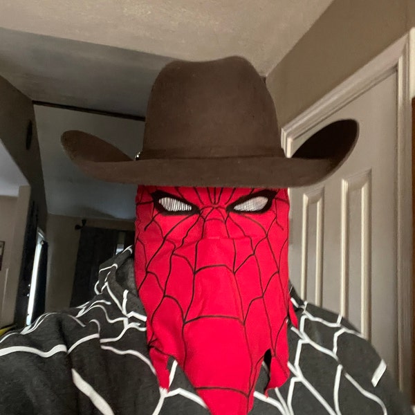 Spider-man Cowboy - Web Slinger Poncho - Etsy