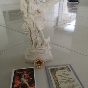 Stone of Saint Michael the Archangel Relic Pack Genuine With COA Stone ...