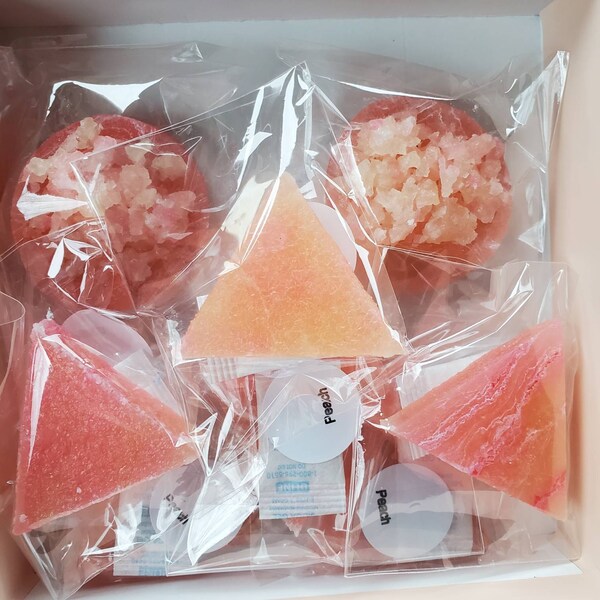 Peach Moonstone Kohakutou Candy, Edible Jewelry, Vegan, Gluten Free ...
