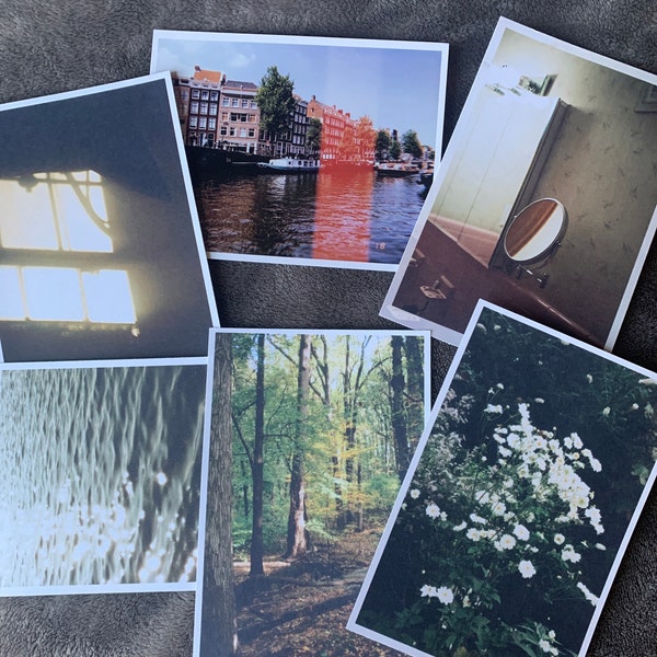 Analog Photography Postcard Set • Handmade Snail Mail Art Prints - Etsy