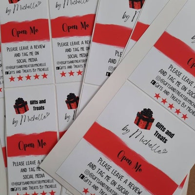 Custom Logo Sticker Box Seals, Logo Labels, Parcel Stickers - Etsy