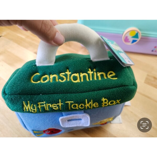 My First Tackle Box Personalized Playset, Children's Toys, Kids Play ...