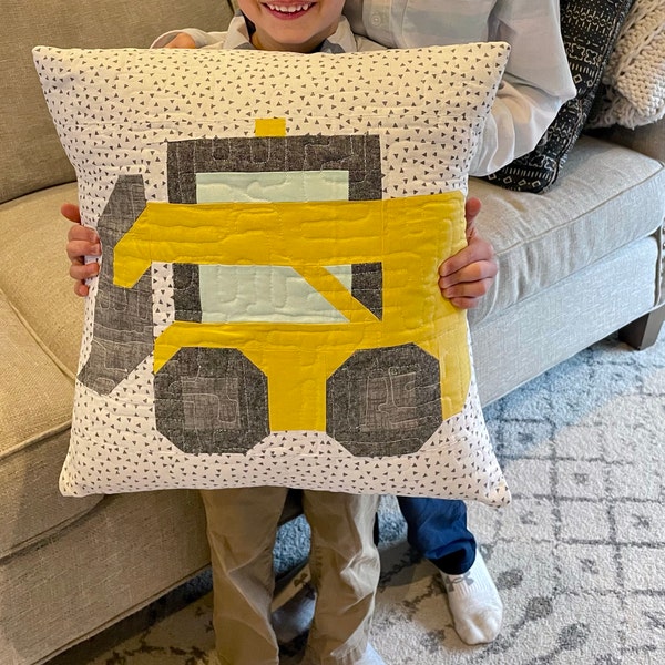 PDF Quilt Block Pattern – Skid Steer – Vehicle Quilt - Etsy