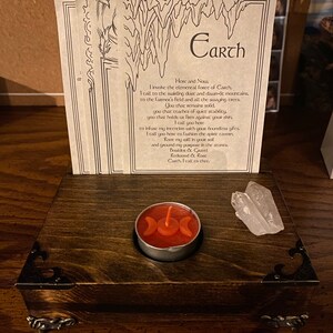 Three Tier Hardwood Altar Table Set, Yoga Studio Meditation Space ...