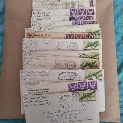 Vintage WWII 1941 US Navy Air Mail Envelope USS Goff - Etsy