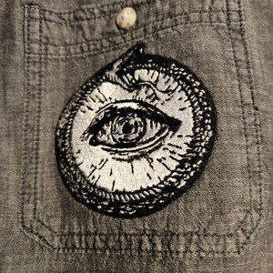 Finger Patches, Gothic Patches, Set of 3p, Horror, Witchy, Punk Patch, Filler Patches, Occult ...