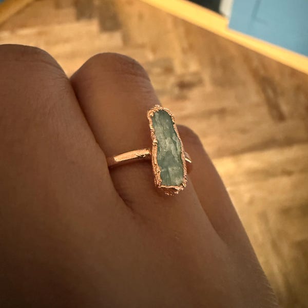 Carnelian Pumpkin Ring | Copper Carnelian Ring | Dainty Pumpkin Ring ...