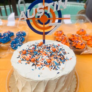 Target Personalized Cake Topper - Etsy