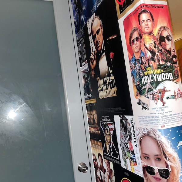 Movie Posters Removable Wallpaper - Traditional Wall Mural - Peel and ...