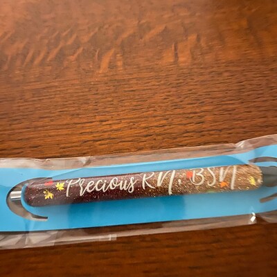 Fall-themed Glitter Pen - Etsy