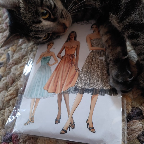 Vogue 9838 Vintage 1959 Sewing Pattern Womans Wiggle Dress Double ...