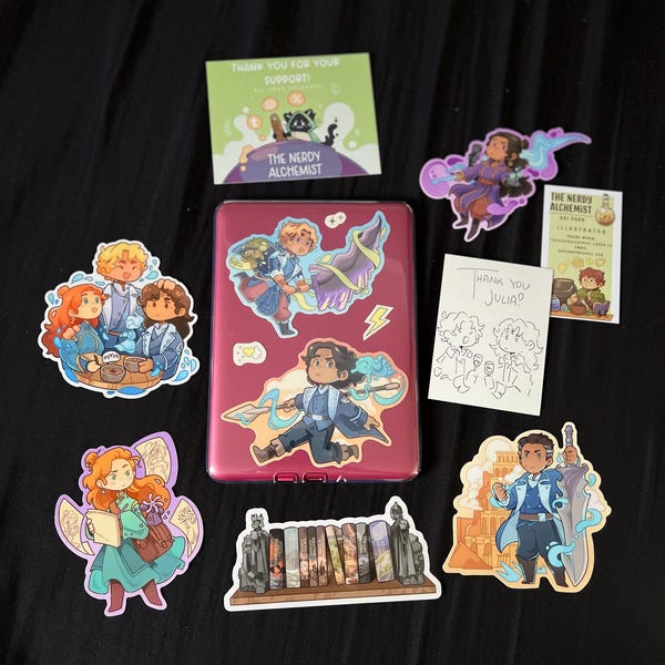 Design Cosmere Sticker, Yumi and the Nightmare Painter - Etsy