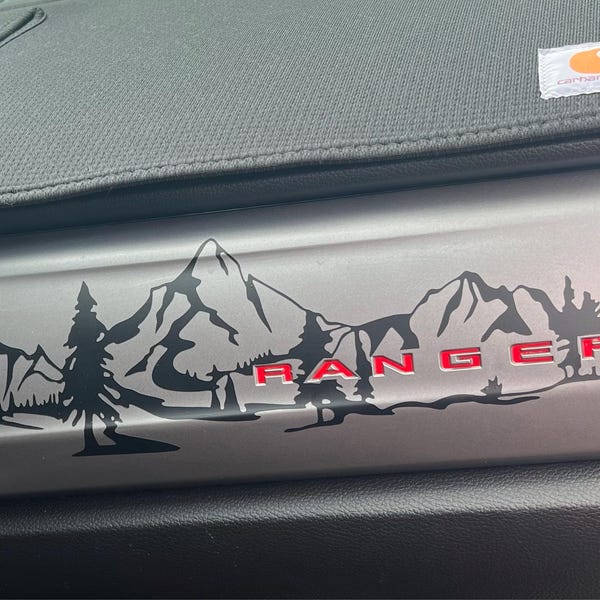 Retro Mountain Topo PVC Patch - Etsy