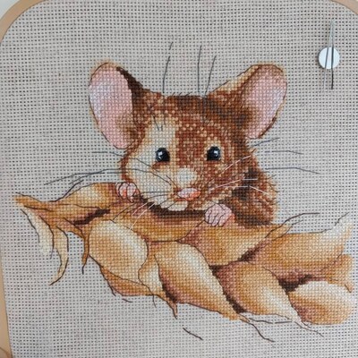 Mouse Cross Stitch Pattern PDF, Mice Cross Stitch, Corn Cross Stitch ...