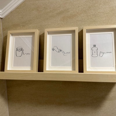 Tooth Print, Tooth Art, Dentist Wall Decor, Teeth Print, Printable ...