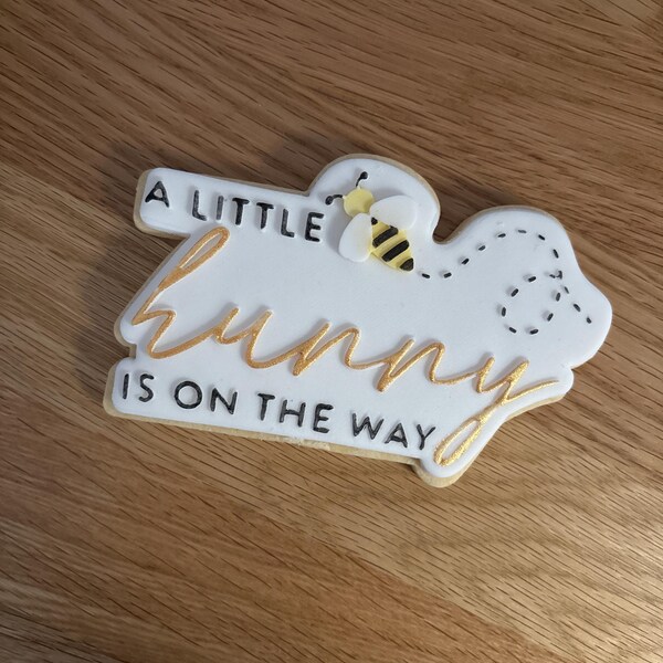 Baby Script Cookie Stamp & Cutter STL File - Etsy