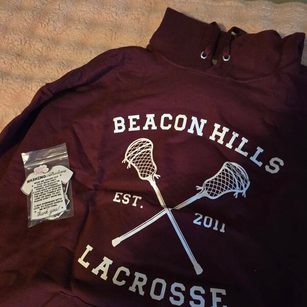 Teen Wolf Hoodie: Beacon Hills Lacrosse, Stilinski, Mccall - Etsy