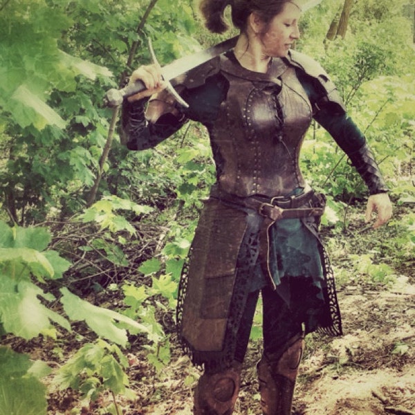 Female Armor/corset "cybele Full Set" Larp Armor Original Cosplay ...