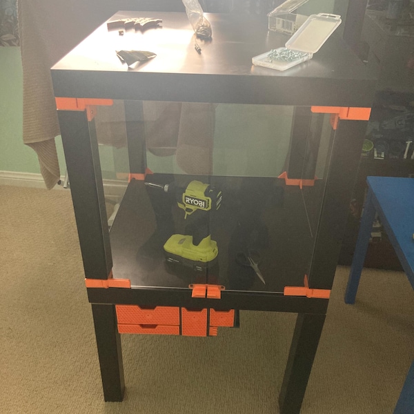 3D Printer Enclosure for Ikea Lack Tables: Works With FDM Printers ...