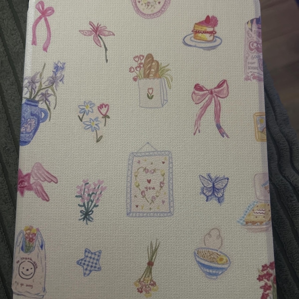 Girly Doodle Kindle Case 12th 2024 All New Kindle Paperwhite Cute ...
