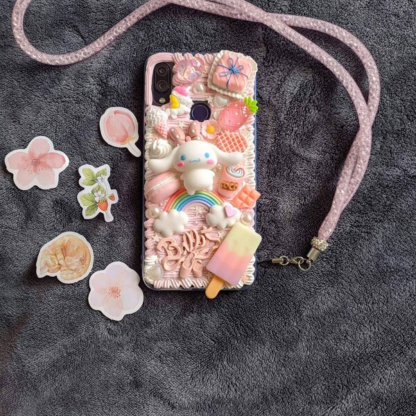 Decoden Phone Case,whipped Cream Effect Case,samsung Phone Case, - Etsy